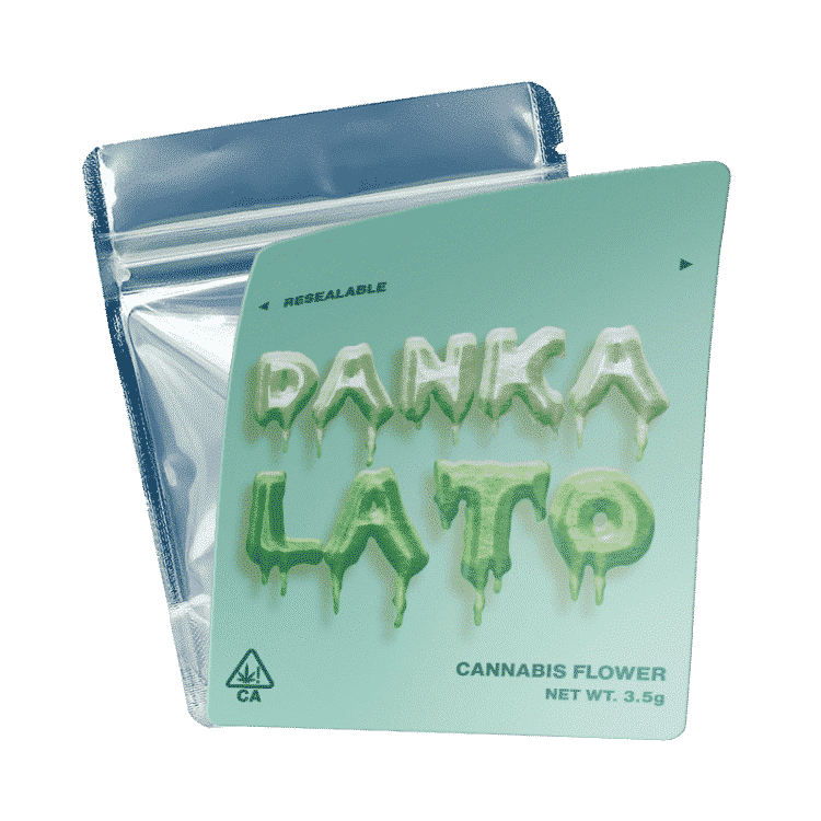 Dankalato Mylar Bags - Labelled or Unlabelled - Strain Labels