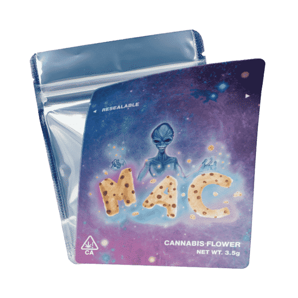 MAC Mylar Bags - Labelled or Unlabelled - Strain Labels