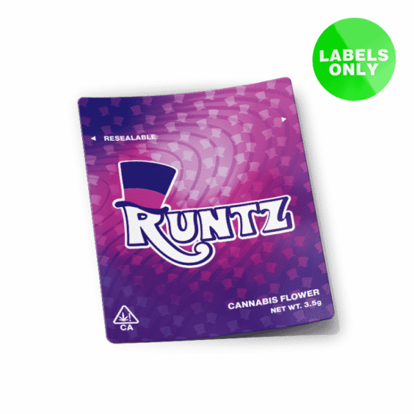 Runtz Mylar Bag Labels - Stickers & Labels - Strain Labels
