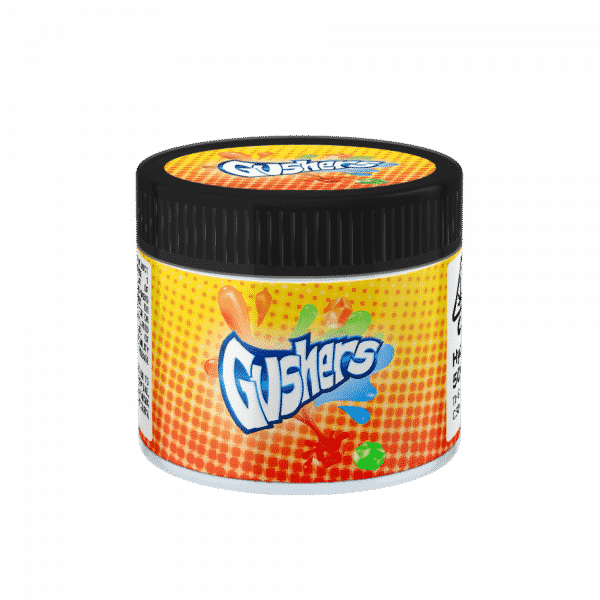 Gushers Glass Jars - Labelled or Unlabelled - Strain Labels