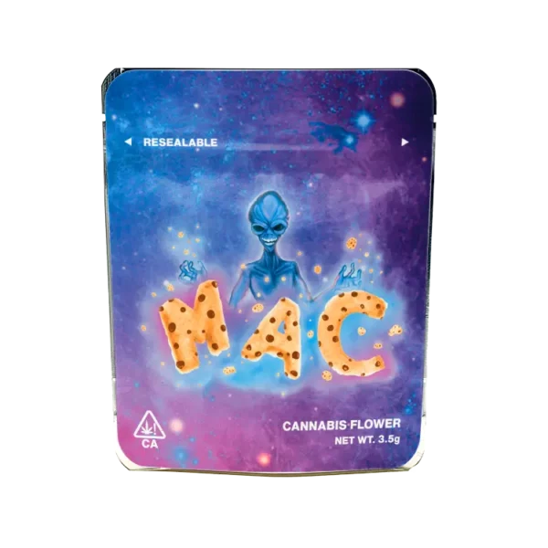 MAC Mylar Bags - Labelled or Unlabelled - Strain Labels