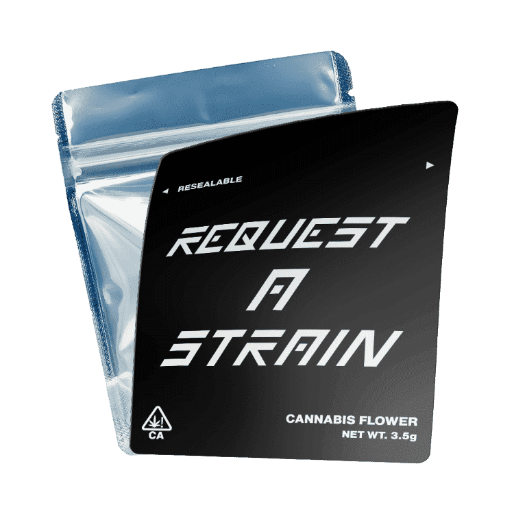Request a Strain Mylar Bags - Labelled or Unlabelled - Strain Labels