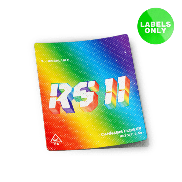 RS11 Mylar Bag Labels - Stickers & Labels - Strain Labels