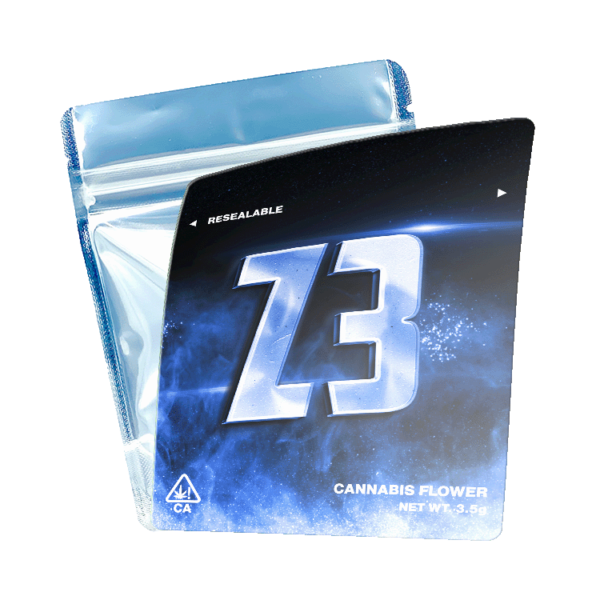 Z3 Mylar Bags - Labelled or Unlabelled - Strain Labels